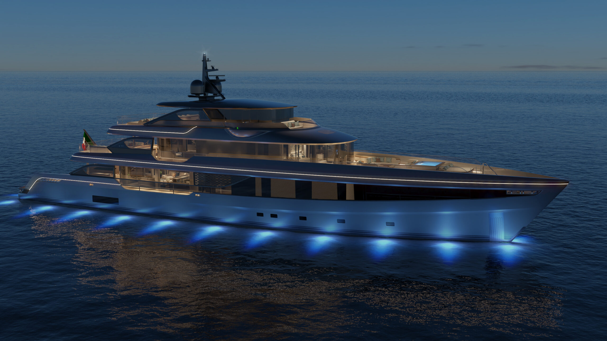 The Italian Sea Group unveiled its new 50-meter Panorama - SuperYacht24