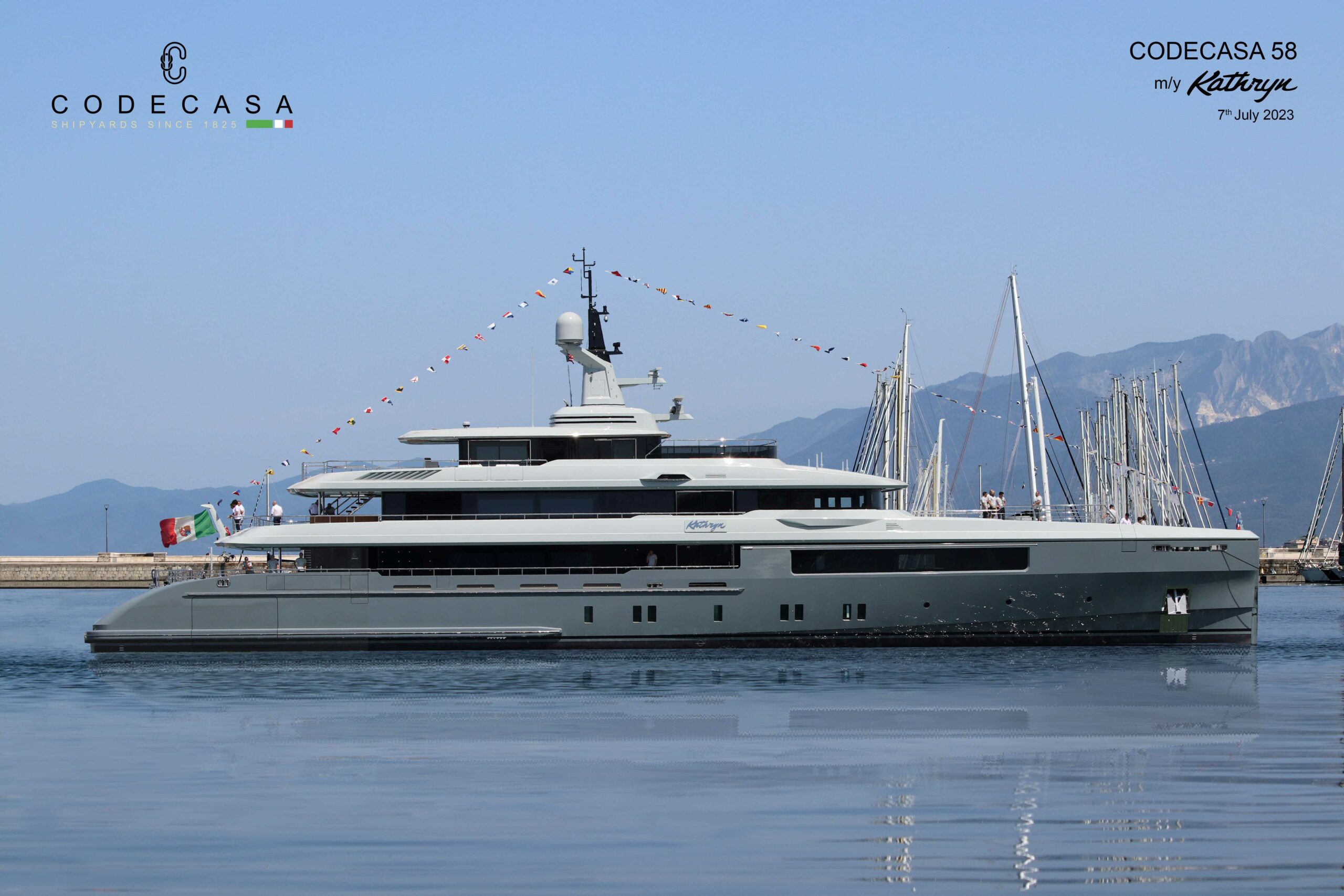 Varato Kathryn, un nuovo Codecasa di 58 metri - SuperYacht24