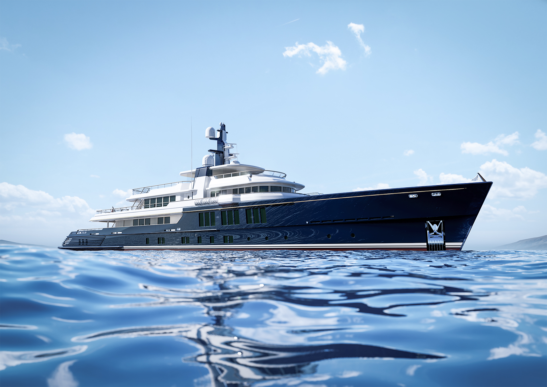 Crn annuncia il nuovo progetto 70 metri full custom - SuperYacht24