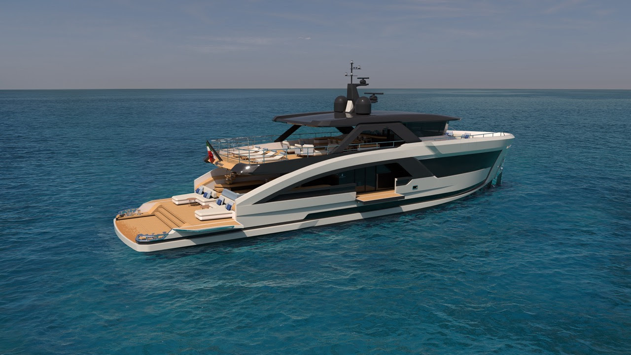 Antonini Navi ha venduto un nuovo superyacht custom di 33 metri ...