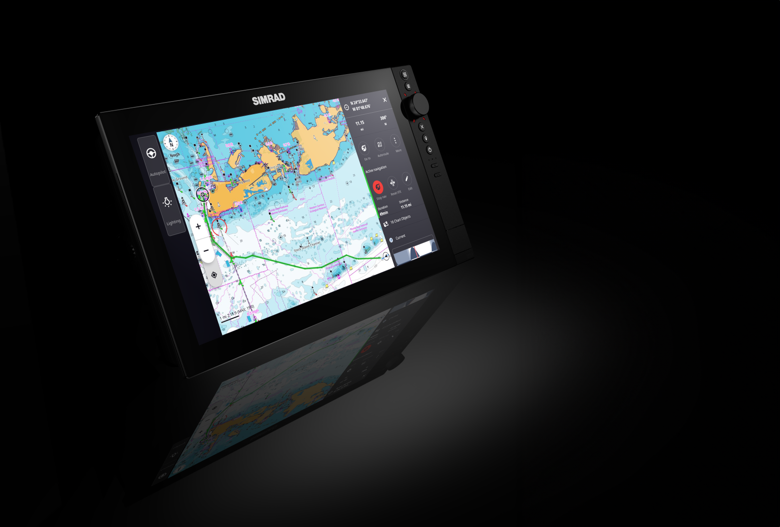 Simrad Yachting presenta NSS 4, un display multifunzione più elegante ...