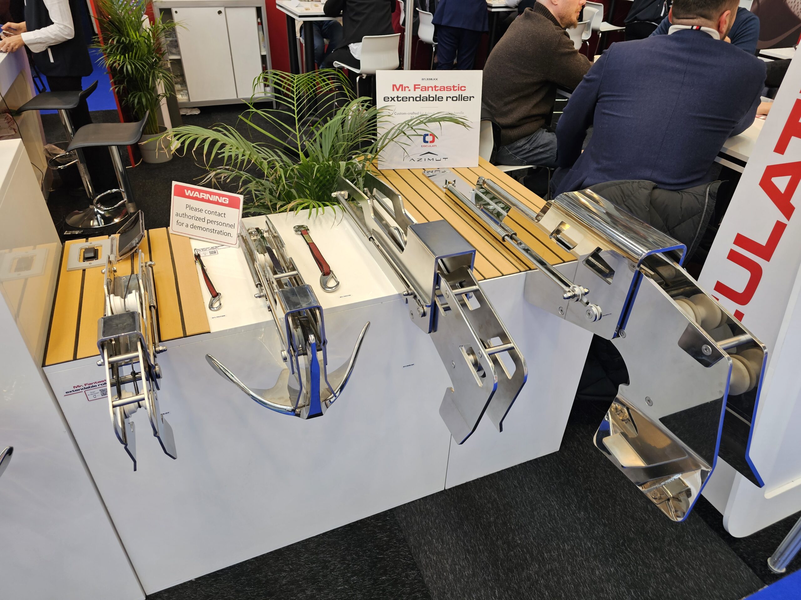 Il musone estensibile Mr. Fantastic di Osculati conquista Azimut e i ...