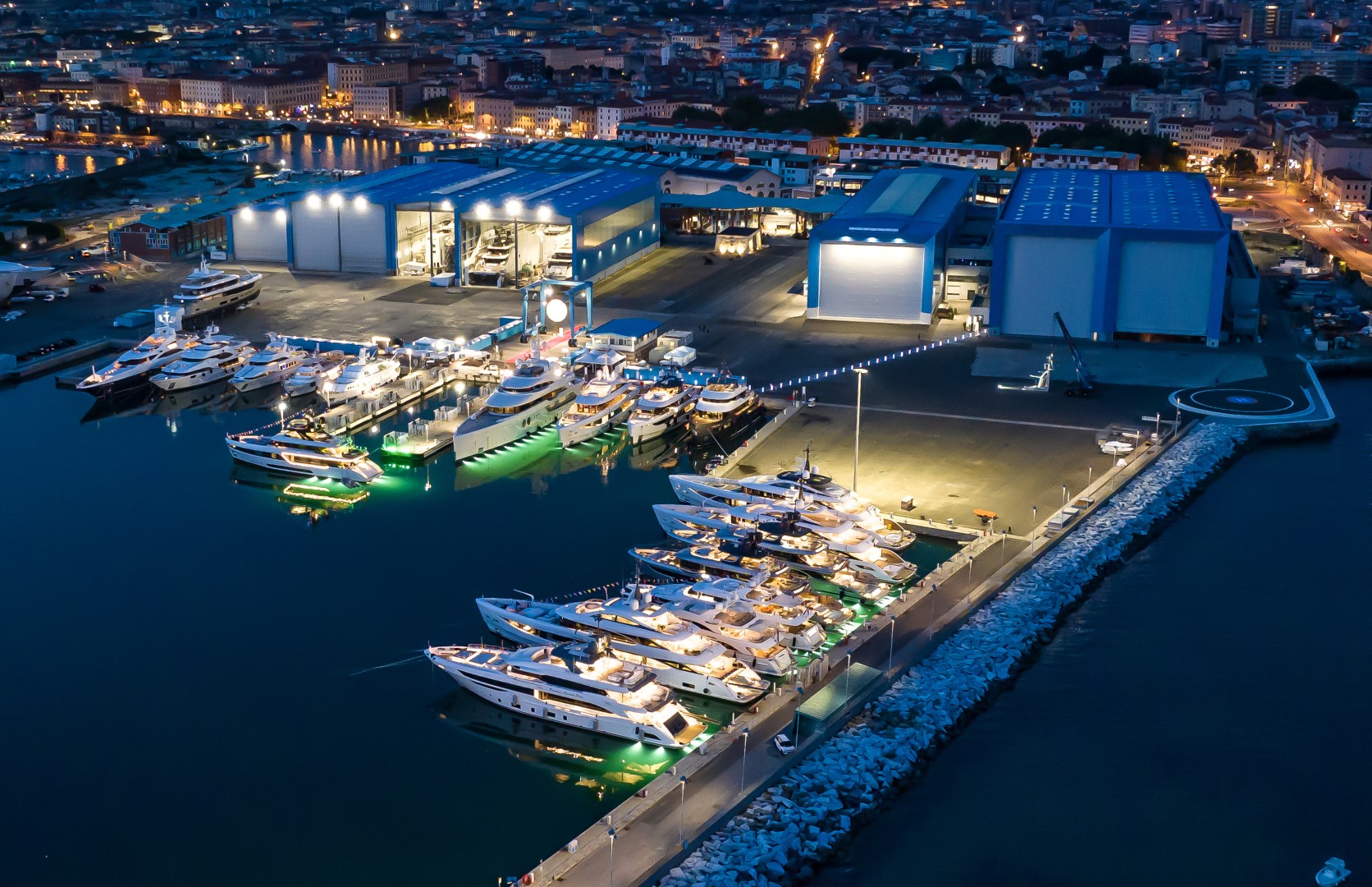 Visite ed eventi al cantiere Benetti di Livorno per il World Boating ...
