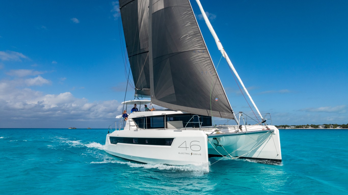 Leopard Catamarans presenta il 46 con tecnologia elettrica/ibrida ...
