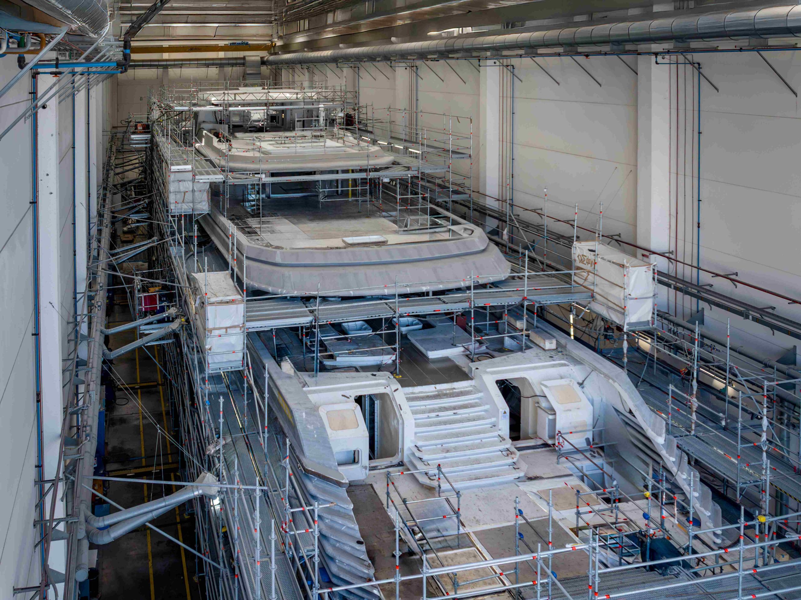 Crn m/y 145 Project Thunderball: avanza la costruzione del 70 metri ...