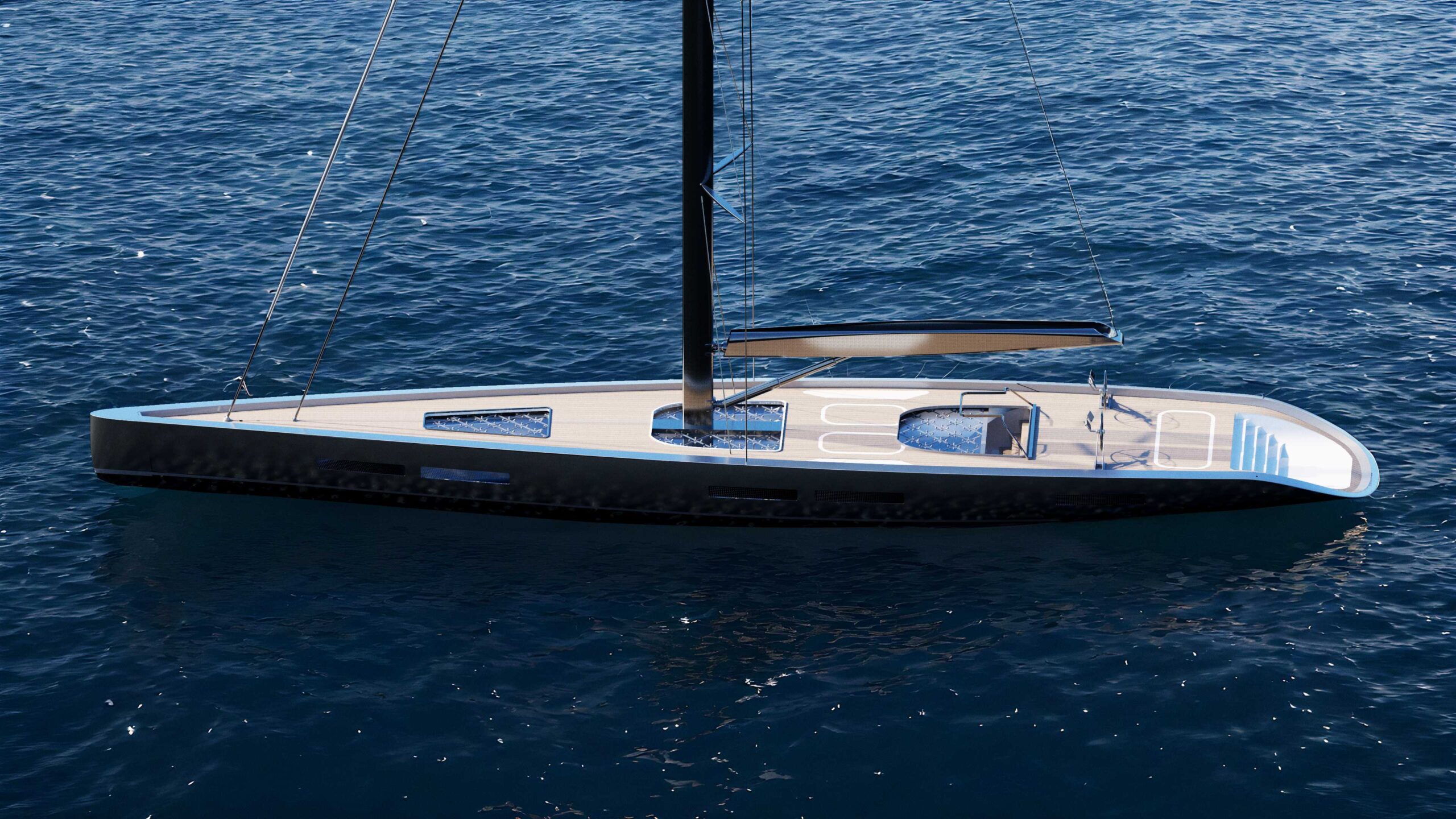 Mask Architects svela il concept "Tavolara-100": il futuro dello sloop ...