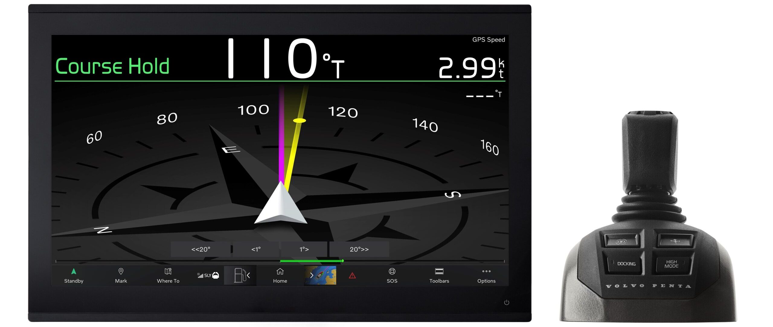 New Volvo Penta autopilot: fully integrated with EVC and advanced ...