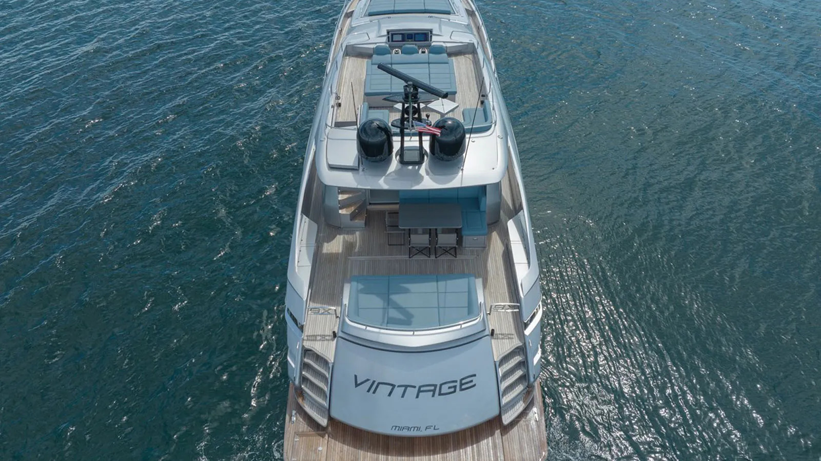 Sold Vintage, a 28 meter Pershing 9X series - SuperYacht24